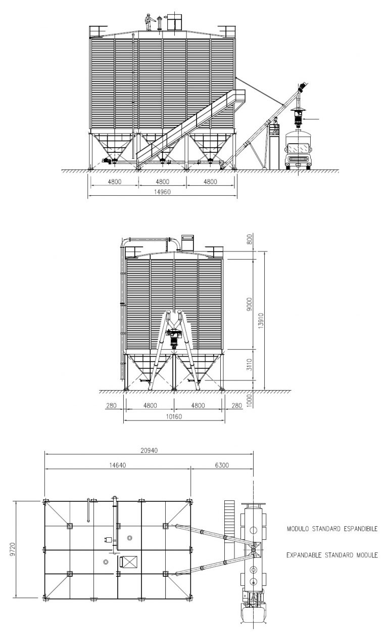 Modular Flat Silos | Mestre Engineering & Trading Sdn. Bhd.